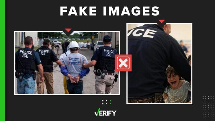 Two viral images claiming to show ICE arrests are fake - NewsBreak