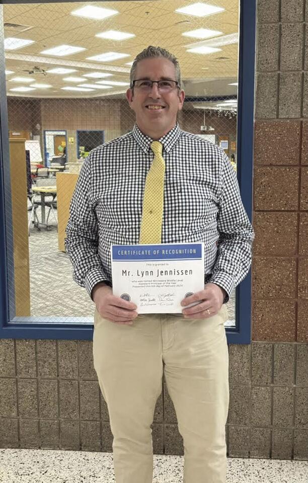 STMA’s Jennissen named assistant principal of the year - NewsBreak