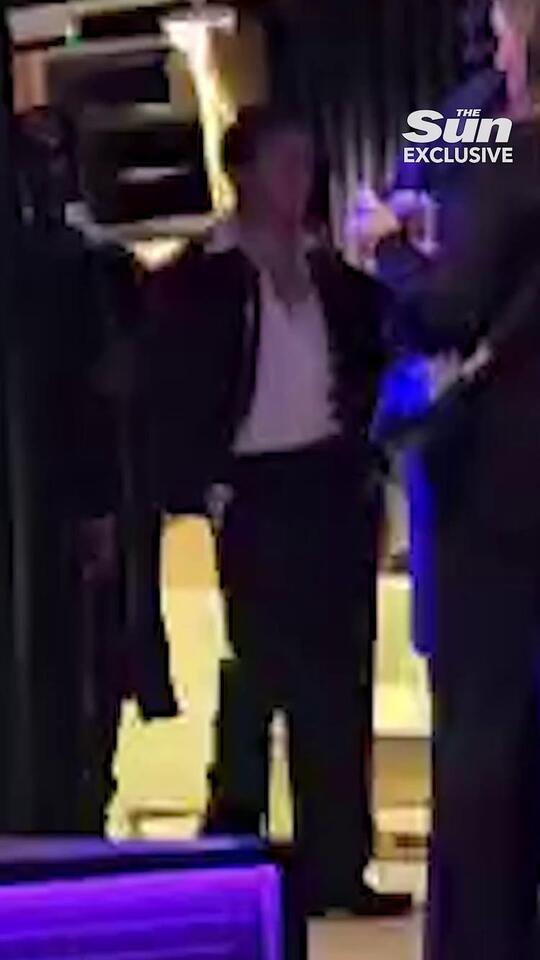 Danny Jones appears to kiss Maura Higgins at a Brit Awards after-party ...