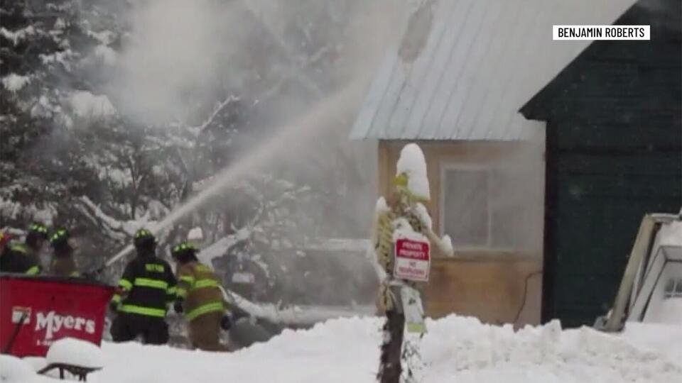 Fire rips through Vermont home - NewsBreak