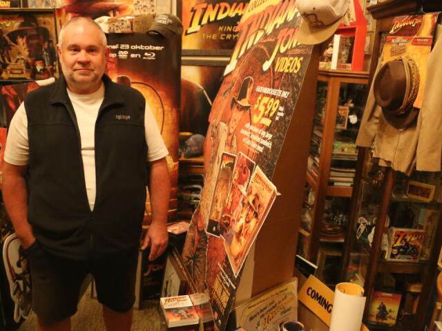 Inside the unbelievable Indiana Jones collection
