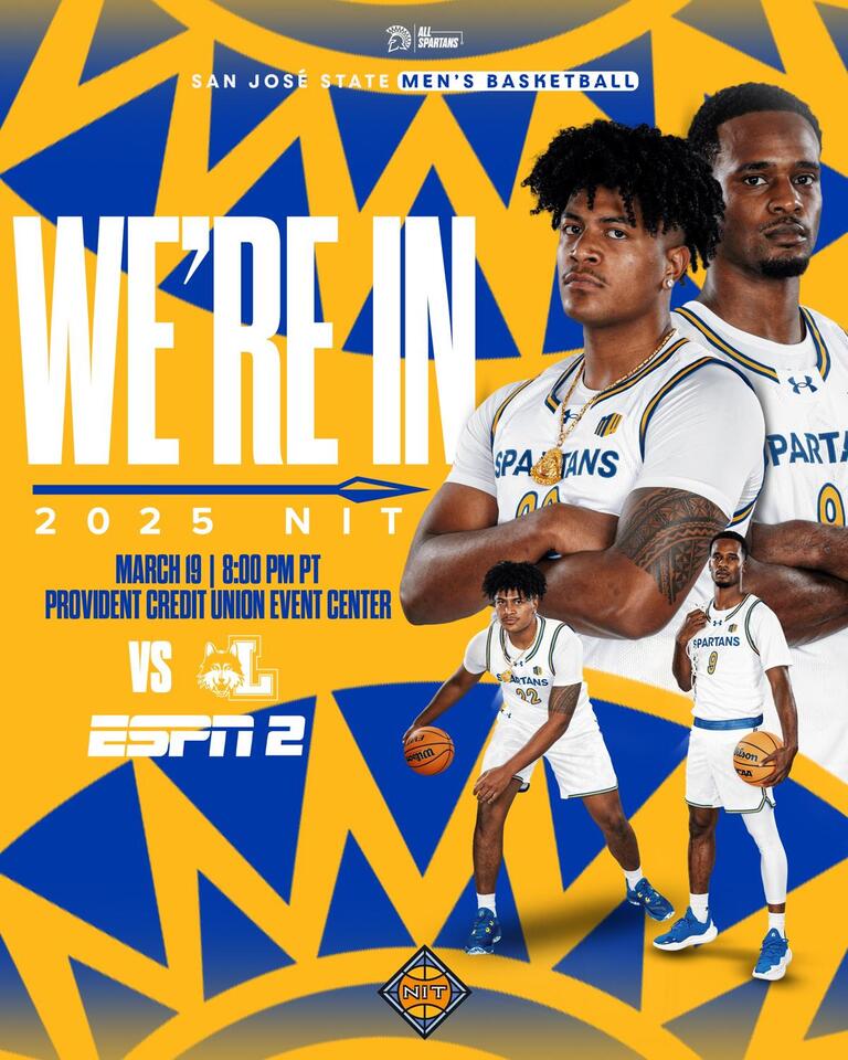 San José State Men’s Basketball Earns NIT Bid for First Time Since 1981 ...