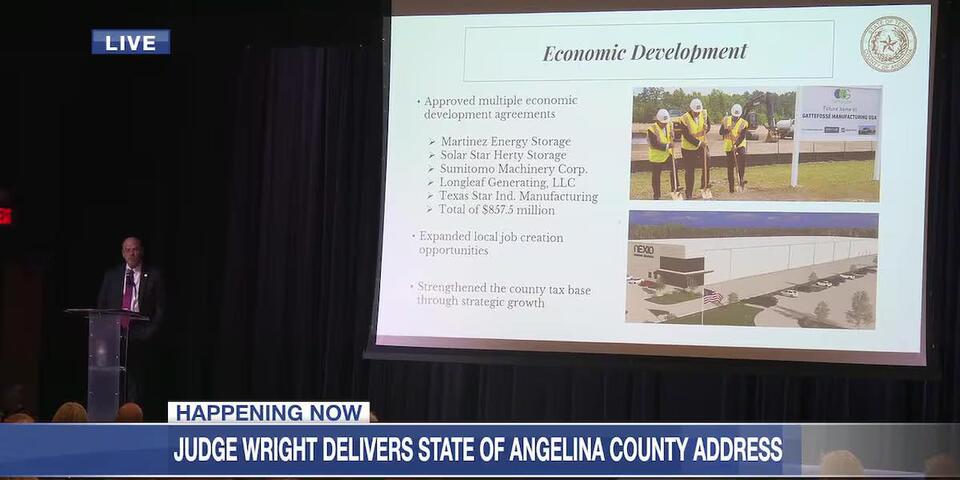 $1.5B data center project under negotiation in Angelina County - NewsBreak
