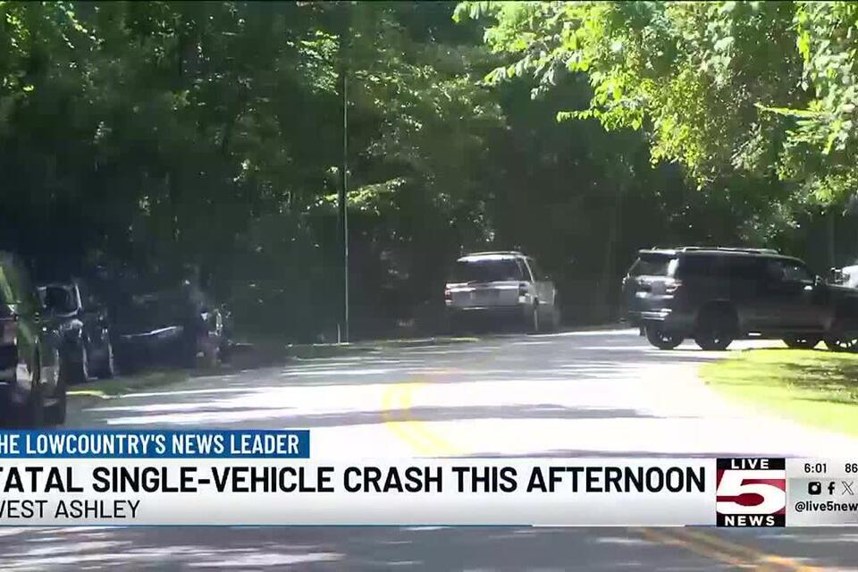 VIDEO: FIRST ALERT: Portion of West Ashley road shut down after fatal ...