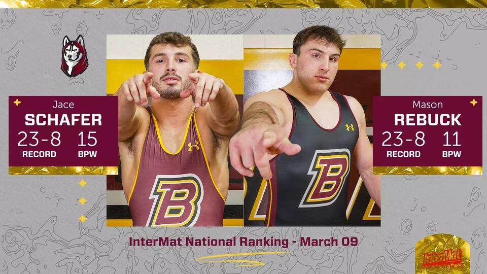 Schafer and Rebuck Ranked in Latest InterMat Ranking - NewsBreak