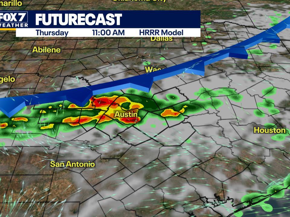Austin weather: Rain chances and heat relief