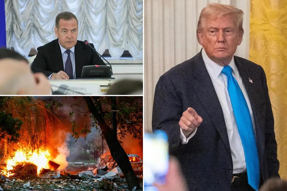 Trump reminds ‘failed’ former Russian President Medvedev to watch his ...