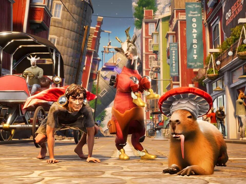 Goat Simulator 3: Multiverse of Nonsense hands-on preview - plenty of ...