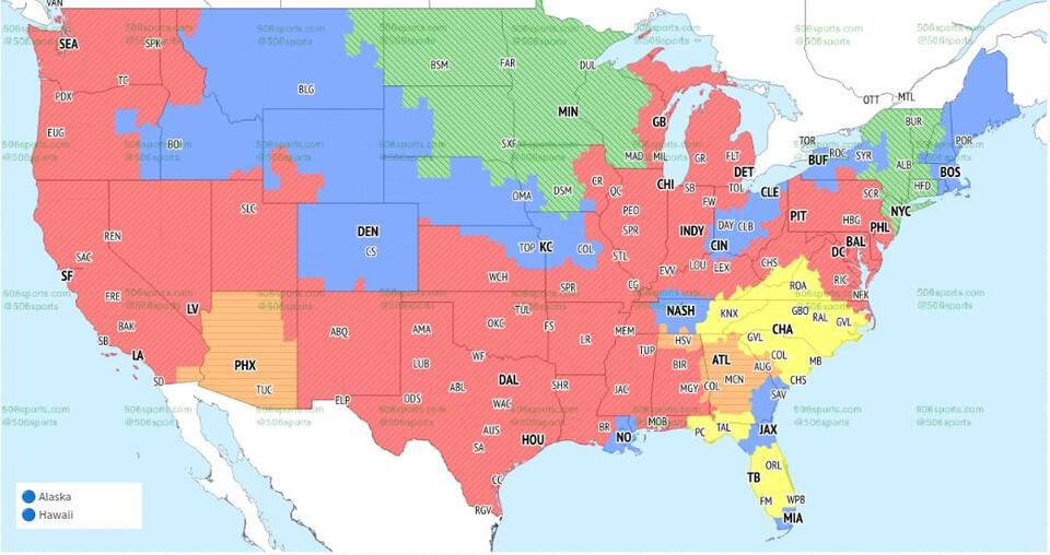 Eagles vs. Commanders TV map: Will the Week 16 game be televised in ...