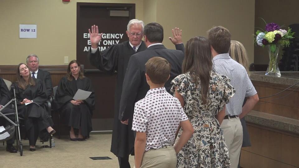 Ceremony held to honor new Midland County Judge Brent Morgan - NewsBreak