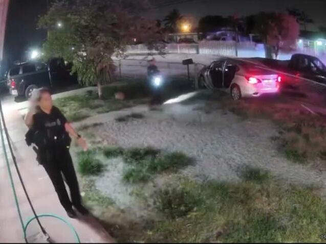 Video shows group firing high-powered weapons in Miami Gardens neighborhood