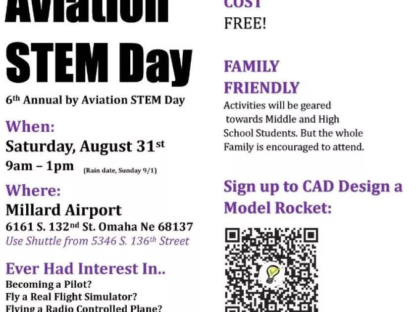 6th Annual Aviation STEM Day is Saturday at Millard Airport, Hague Howey Talks About the Free Event