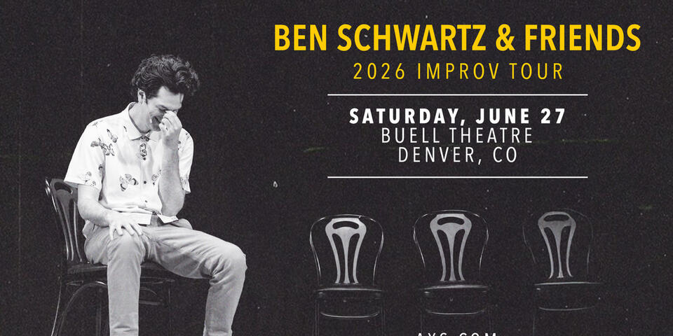 BEN SCHWARTZ & FRIENDS To Perform At Buell Theatre In June - NewsBreak