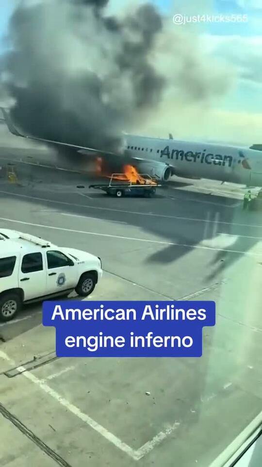 Denver Airport witnessed a terrifying incident after flight AA 1006 ...