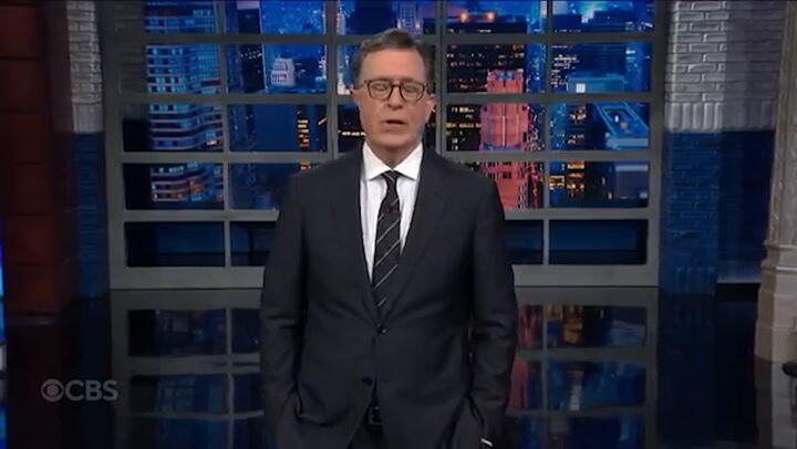 Jimmy Kimmel backed by canceled Stephen Colbert in fiery 12-word ...