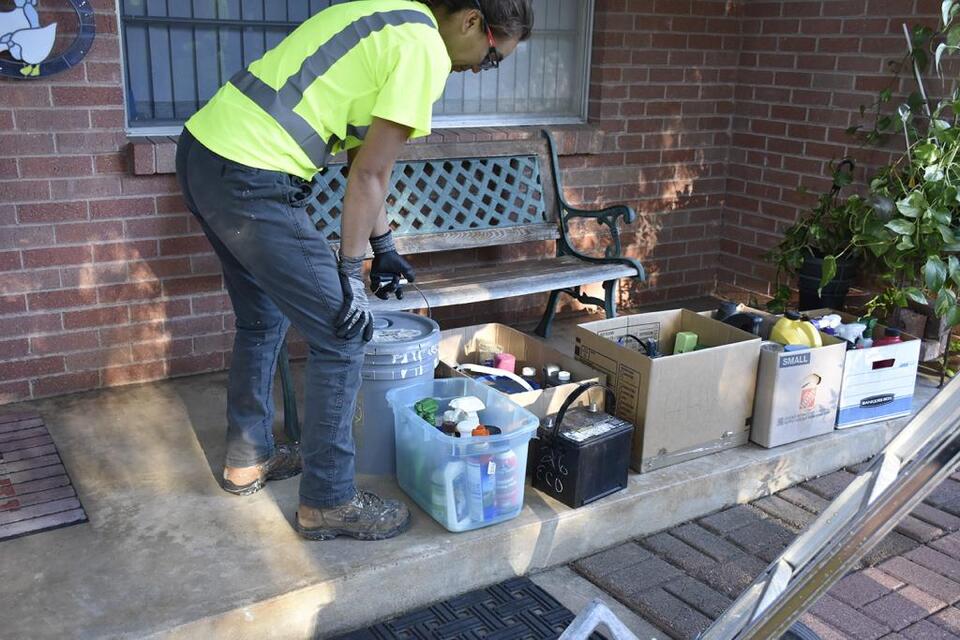 Set-out guidelines for on-demand household hazardous waste collection ...