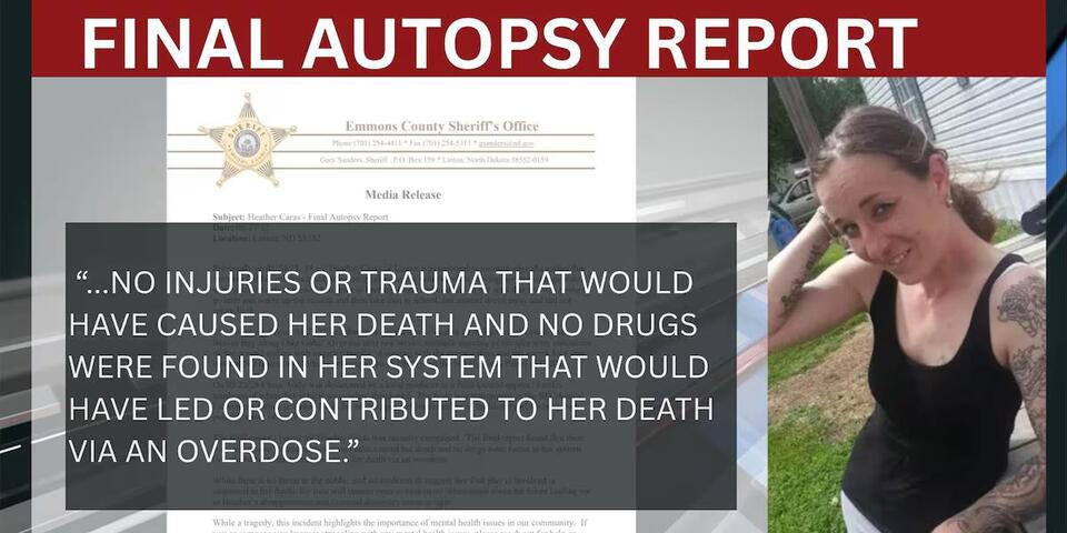 Heather Caras final autopsy report shows no foul play, drug use - NewsBreak