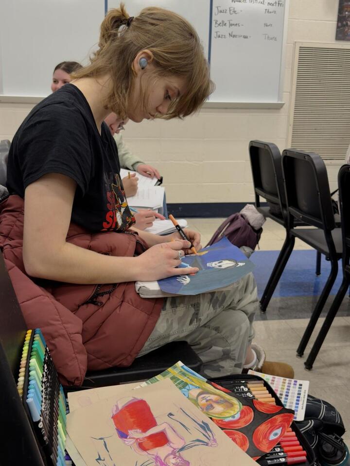 Student artists raise concerns over the future of their careers as a ...