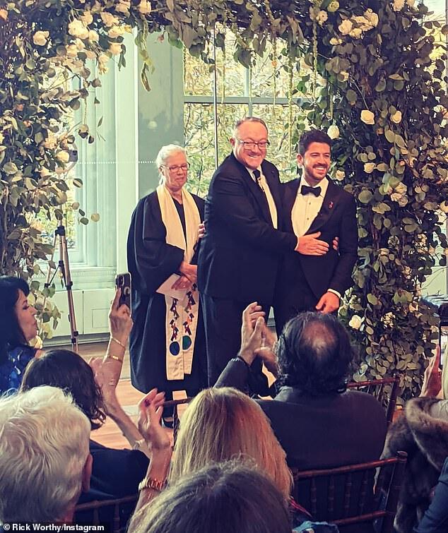 Arts philanthropist Andrew Martin Weber marries All Saints actor Beejan ...