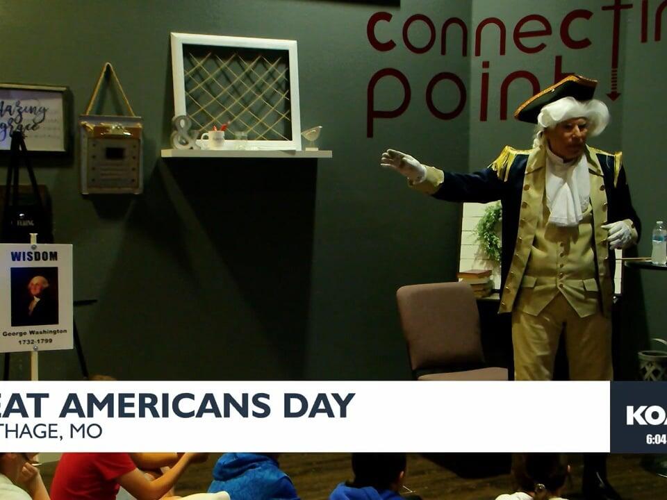 Great Americans Day brings history to life
