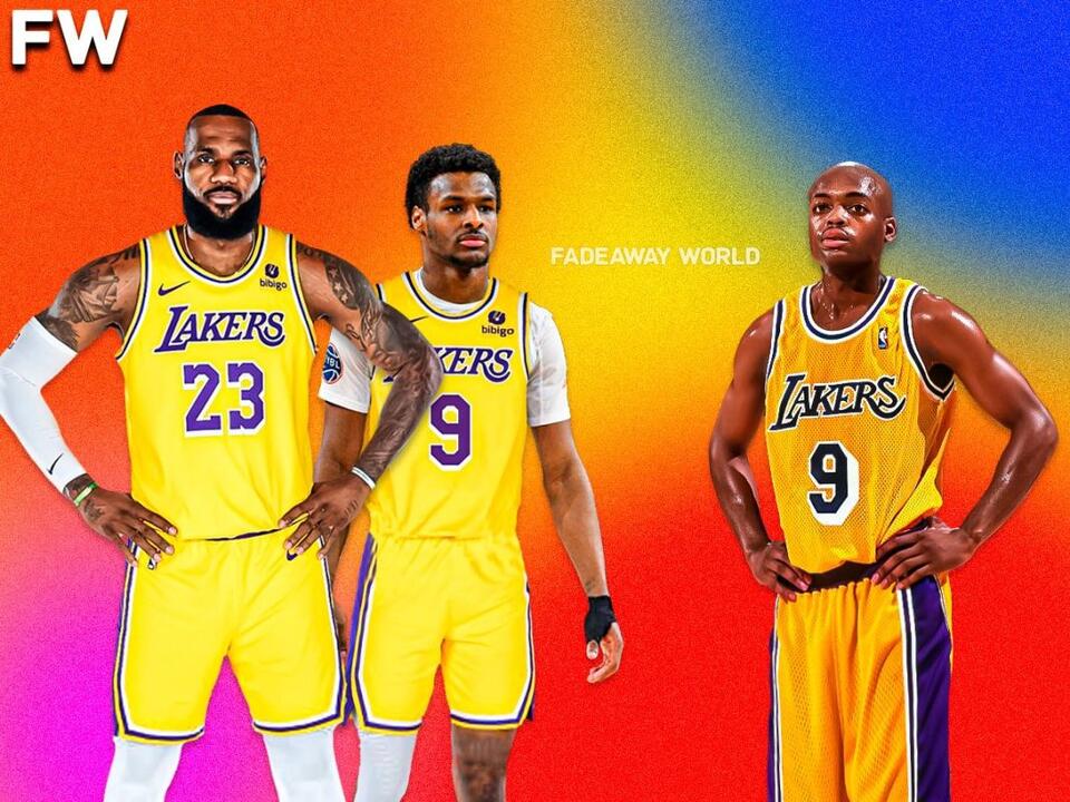 LeBron James Reacts To Nick Van Exel Approving Bronny James Taking His ...