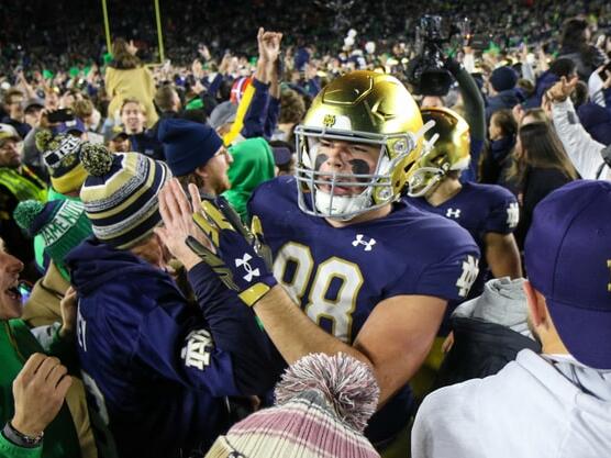How Mitchell Evans is shaping his own Notre Dame 'Tight End U' legacy