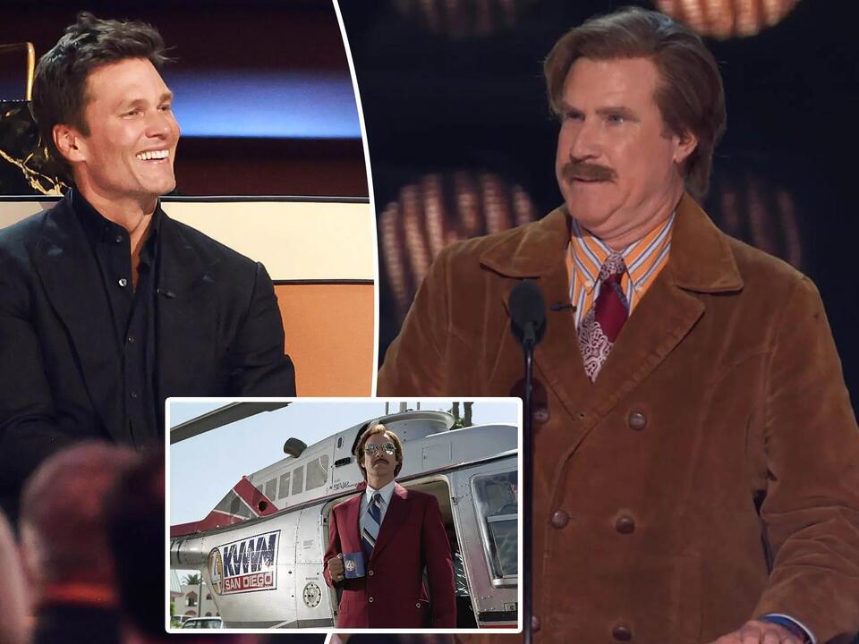 Even Will Ferrell’s Ron Burgundy roasted Tom Brady at Netflix special: ‘I never liked you’