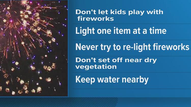 Safety tips for fireworks - NewsBreak