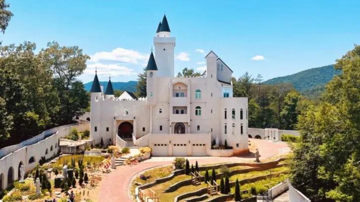 This medieval-style castle in Georgia feels completely out of place in ...