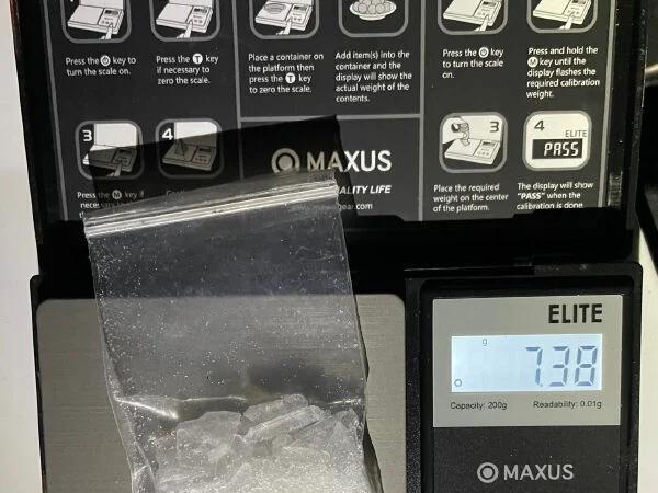 Man arrested on outstanding warrants and found to have over 7 grams of ...