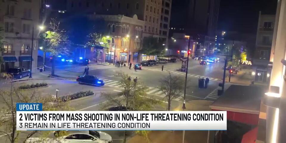 2 mass shooting victims no longer in life-threatening condition - NewsBreak