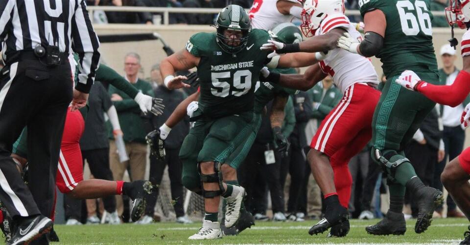 Michigan State C Nick Samac drafted by Baltimore Ravens in seventh ...