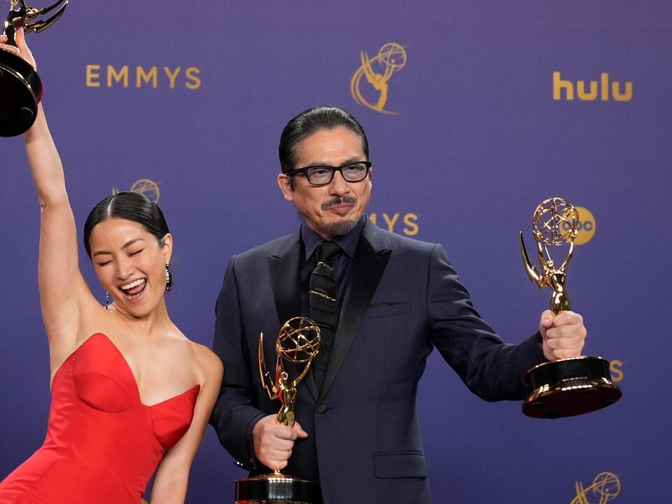 'Shogun' stars make history with Emmy wins
