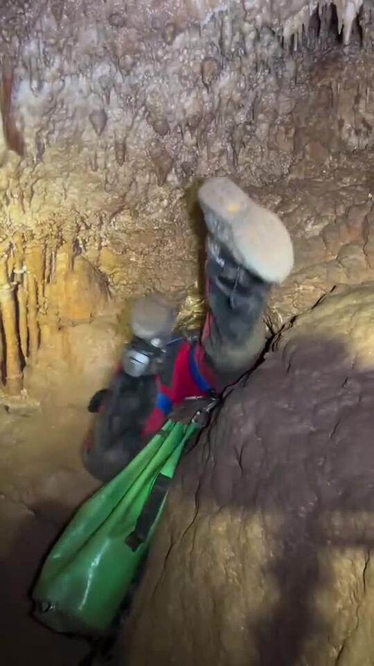 Would you crawl inside a small cave IG valentinnoyon Unreel Extreme ...