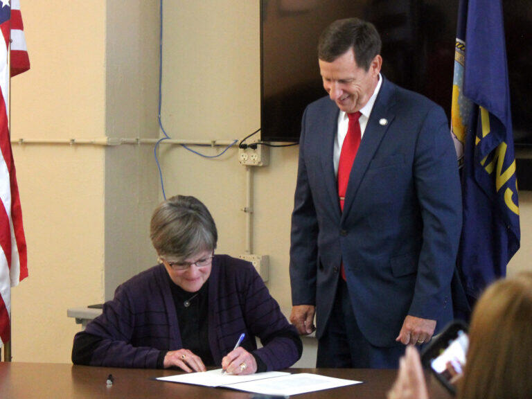 Gov. Laura Kelly praises Sen. Dennis Pyle’s bipartisan efforts on tax ...