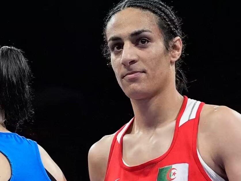Boxer Imane Khelif who failed gender test wins first Olympic match by ...