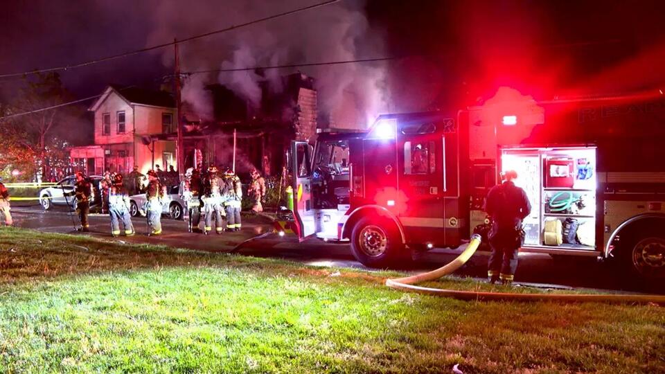 2 hospitalized after fire engulfs duplex in Lockland - NewsBreak