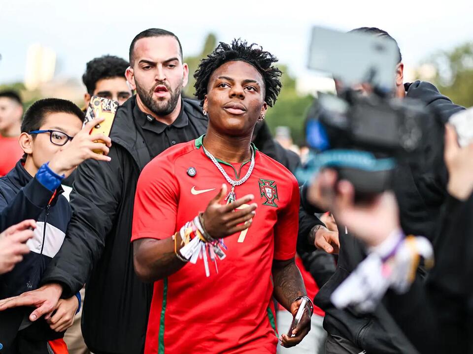 IShowSpeed Shares Video of Him Jumping Over Speeding Lamborghini