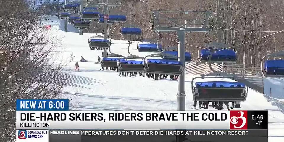 Frigid temperatures don’t deter die-hards at Killington Resort - NewsBreak