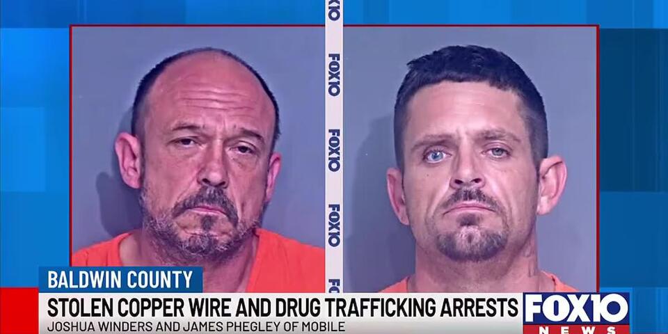 Fairhope PD arrests 2 Mobile County men accused of theft, drug ...