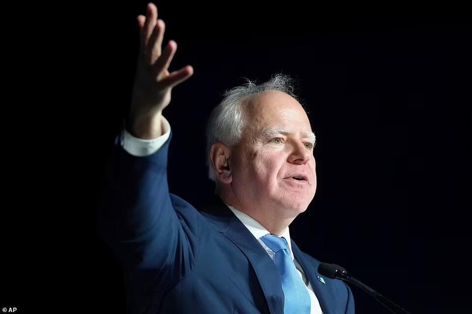 Tim Walz gives Trump 'gammy' nickname, provoking liberals - NewsBreak