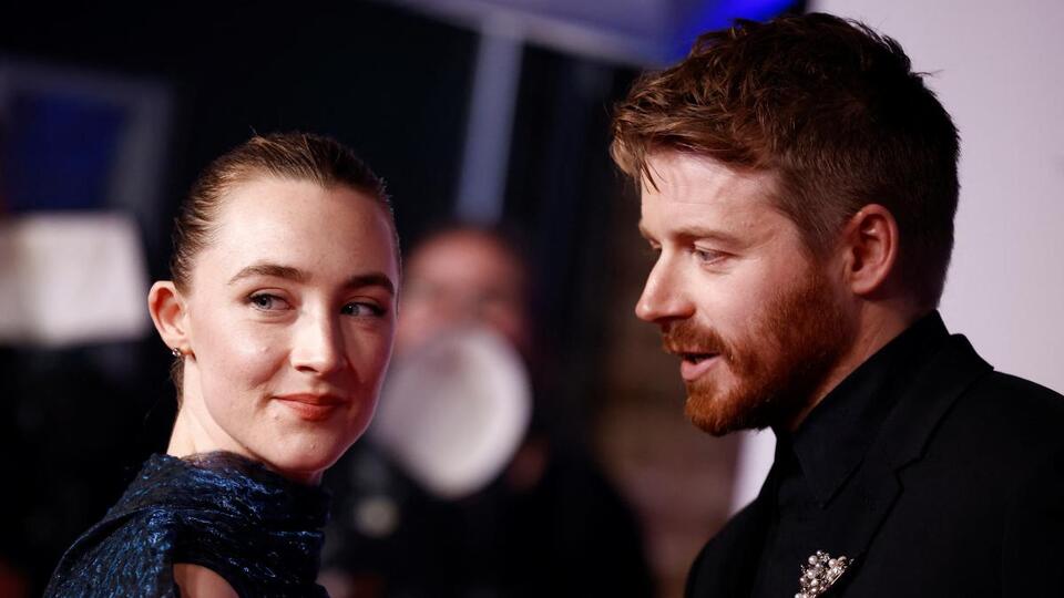 Photos: New Parents Saoirse Ronan & Jack Lowden on a Stroll With Their ...