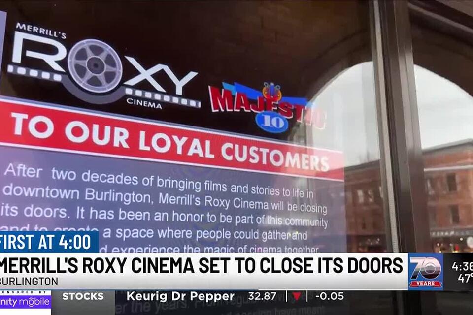 Final curtain call for Burlington’s Roxy Cinema - NewsBreak
