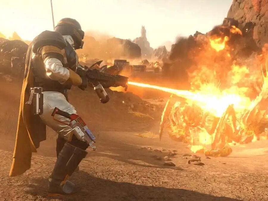 How to get and use FLAM-66 Torcher in Helldivers 2