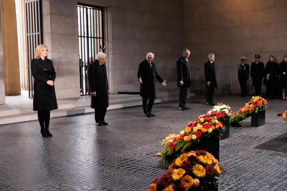 Germany marks national mourning day with speech by Italian president ...