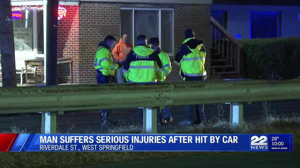 Pedestrian struck by car on Riverdale Street in West Springfield ...