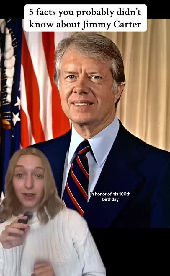 Honoring President Jimmy Carter on his 100th birthday! 🎂 Unveiling ...