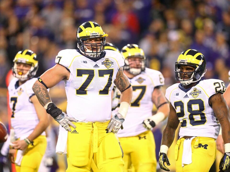 Former Michigan offensive lineman and 3 time Pro Bowler was at Lions ...