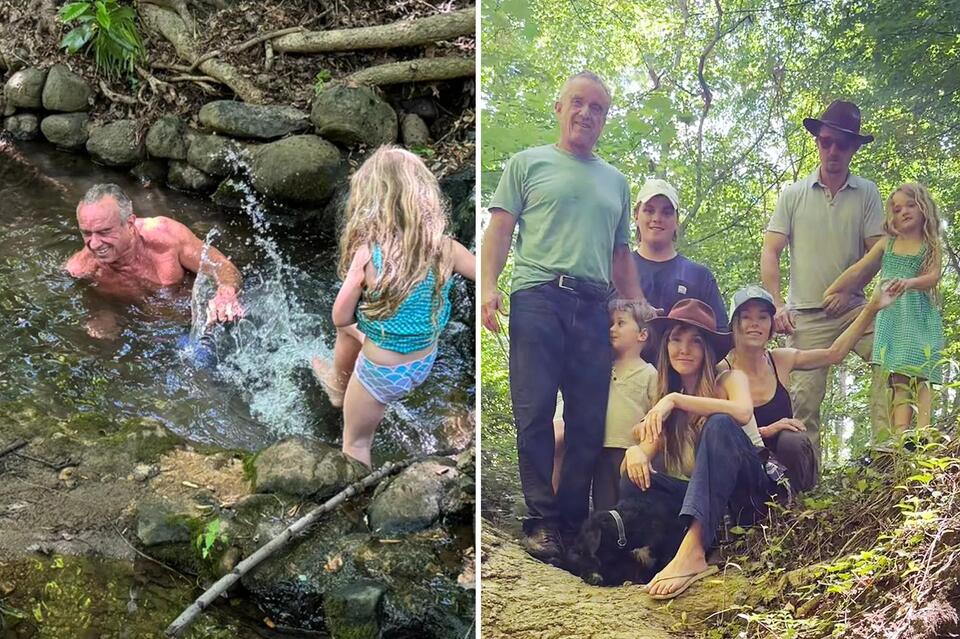 RFK Jr. takes a dip in DC creek known for high levels of fecal bacteria ...