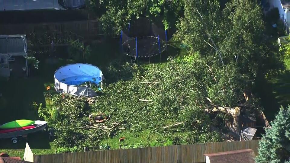 Storm damage in western Wisconsin [RAW] - NewsBreak